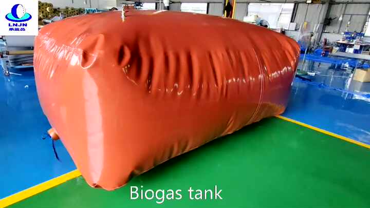 PVC/Red Mud Flexible Biodigestor Biogas Fermentation Digester for Sale ...
