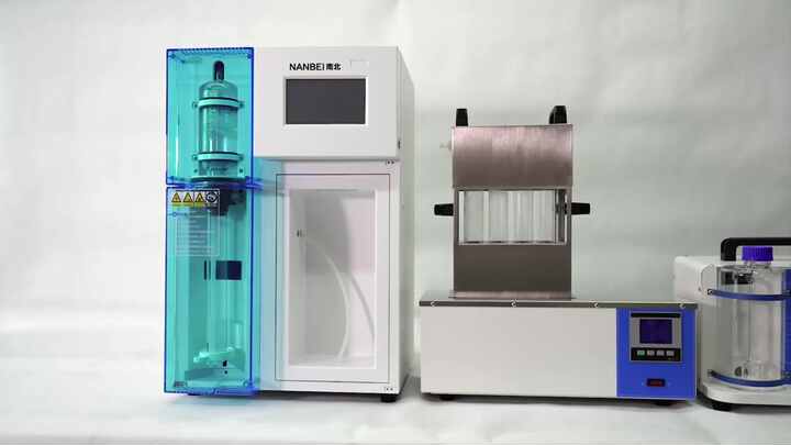 NANBEI Fully Automatic Kjeldahl Nitrogen Analyzer Lab Protein ...