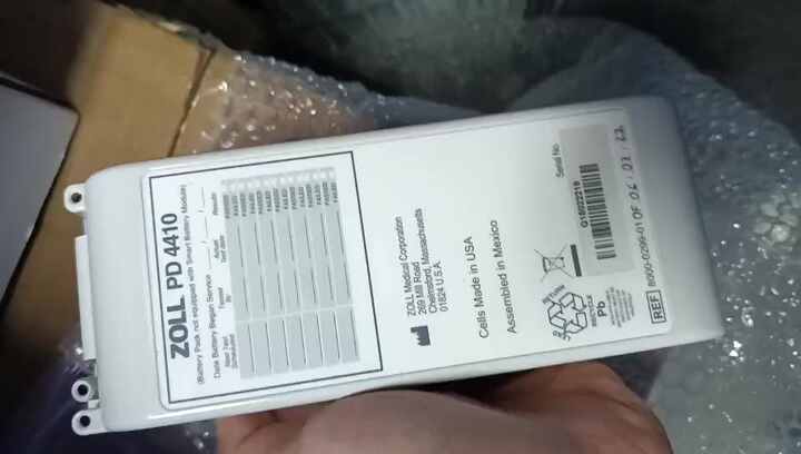 ZOLL Original defibrillation battery PD4410 REF 8000-0299-01 lead acid ...
