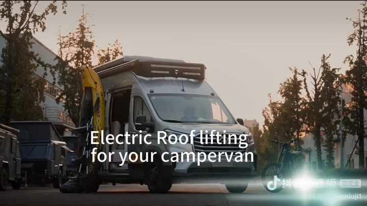Pop Up Roof Lifting Kit for Campervan Conversion - Electric Lift, Easy ...