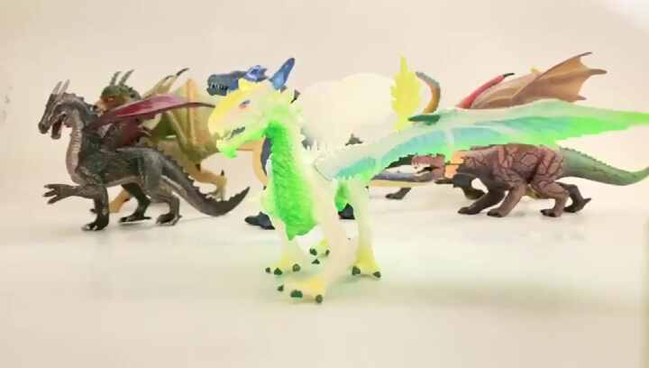 Jurassic Magic Dragon Model - Lifelike Dinosaur Toy