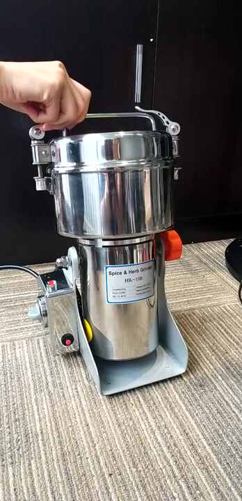 Mini Industrial Electric Flour Grinder Machine - 28000 RPM Pulverizer ...