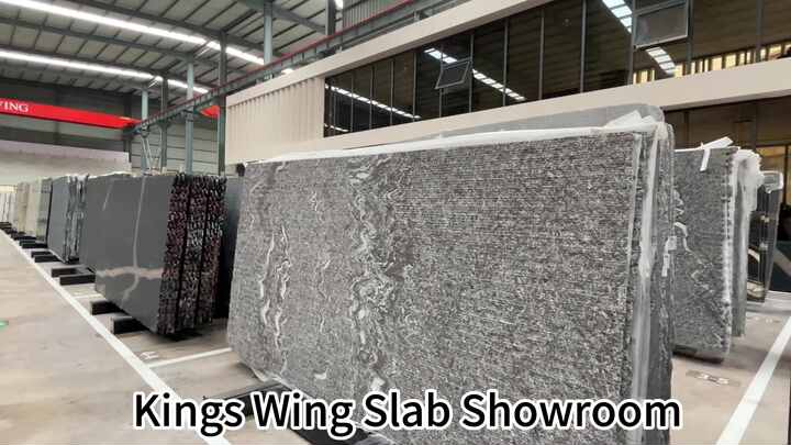KINGS-WING Calacatta Black Marble Custom Luxury Office Desk Work ...