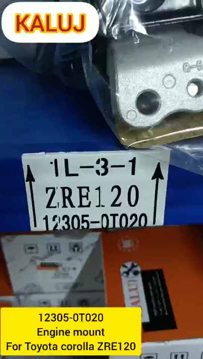 12305-0T020丰田花冠轿车右侧发动机支架 (_E12_) 2000-2008| Alibaba.com