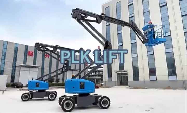 Articulating Self-Propelled Electric Boom Lift with Diesel Available ...