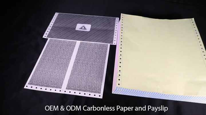 Pin Mailer Carbonless Paper - High Quality Payslip NCR