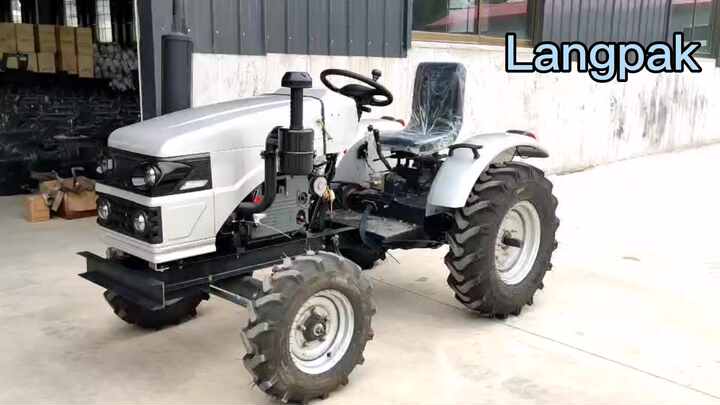 12hp-24hp Mini Electric Farm Tractor with 540rpm PTO, 2WD & Implements ...