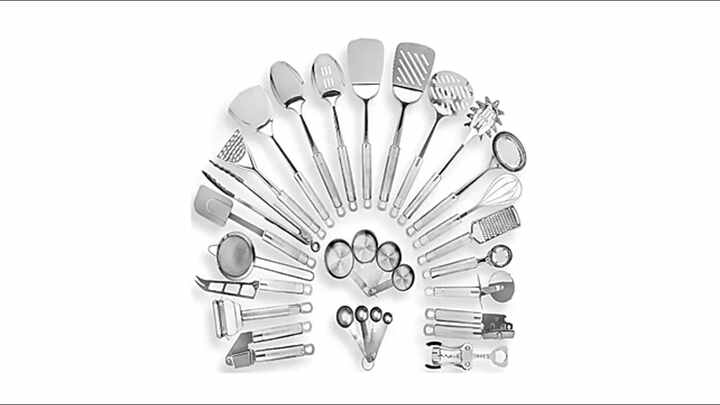 Stainless Steel Kitchen Utensils - Durable & Eco-friendly