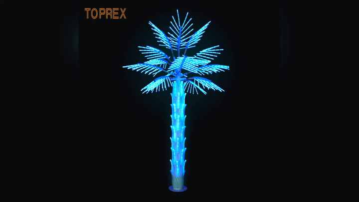 Outdoor Led Tree Lights Led Lighted Palm Trees String Lights - Buy ...