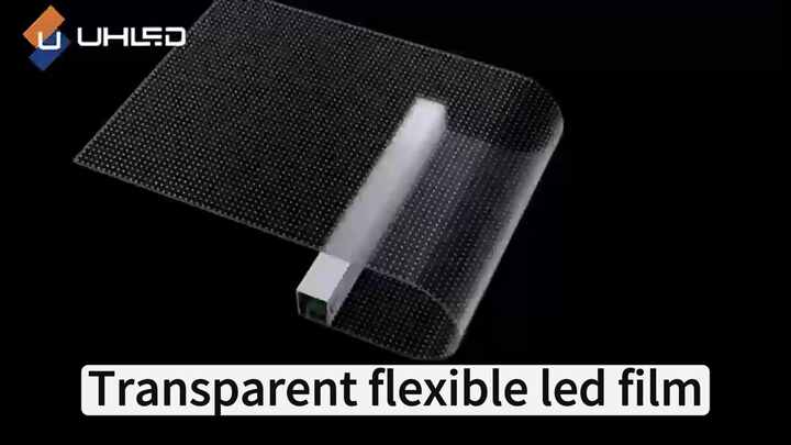 Transparent Flexible LED Film P6.25 P8 P10 for Indoor Advertising ...