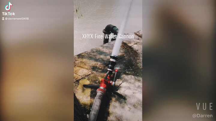 Portable Water Cannon - High Flow Remote Control Firefighting