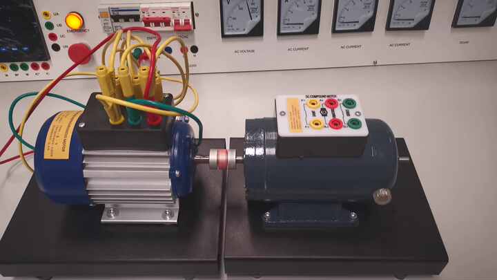 ELECTRICAL TECHNOLOGY TRAINER (motor training experiment apparatus ...