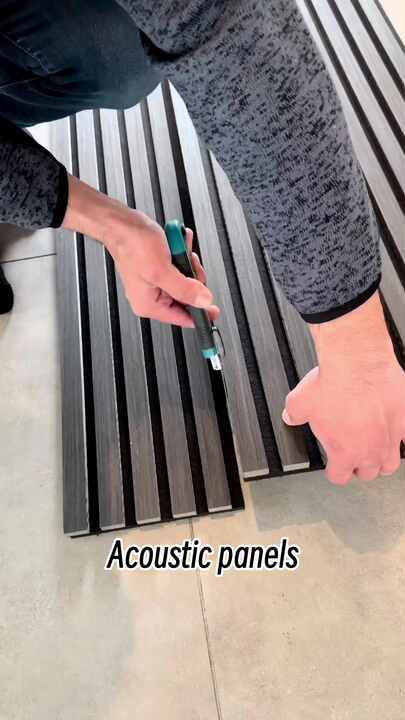 Acoustic Slat Panels - Stylish & Sound Absorbing Solutions