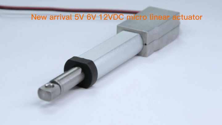 Stainless Steel Micro Electric Linear Actuator - 100mm Stroke
