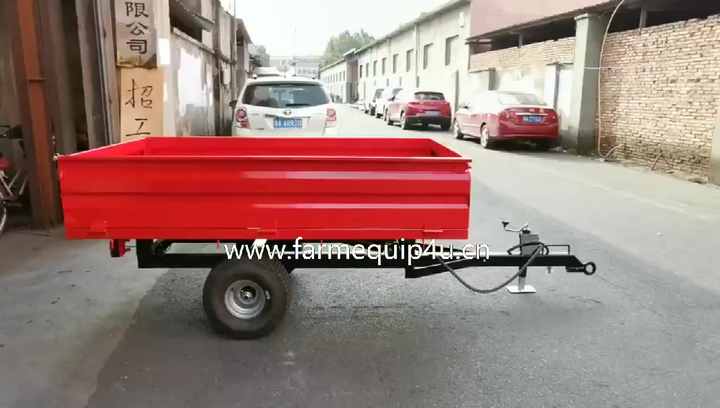 2 Wheel Tractor Trailer - 1ton Farm Trailer & 2ton Box Trailer
