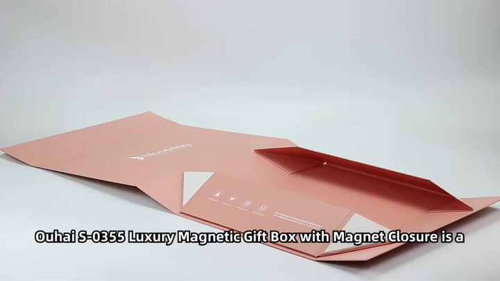 Custom Magnet Folding Paper Flat Pack Packaging Box