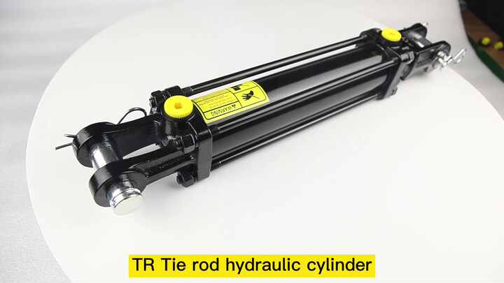 Double Acting Differential Hydraulic Cylinder with Balance Valve - 2 ...