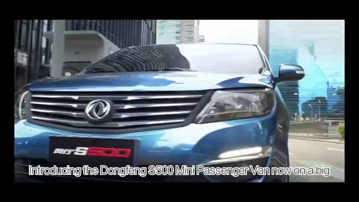Dongfeng Forthing S500 Mini Van Mpv Car 7 Seat Hydraulic Steering Awd Euro Vi R17/r18 Dark ...