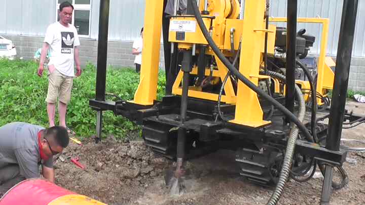 Small Geotechnical Portable Water Well Drilling Rig Equipment