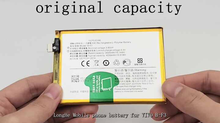 Brand New Original B-F3 4030mAh Rechargeable Lithium Ion Battery for ...