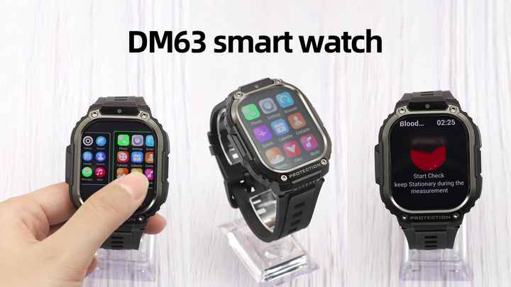 DM63 X8 4G Ultra Smart Watch Series 9 S8 Ultra 2024 App Descargar Gps Map Wifi 2G 3G Smart Watch ...