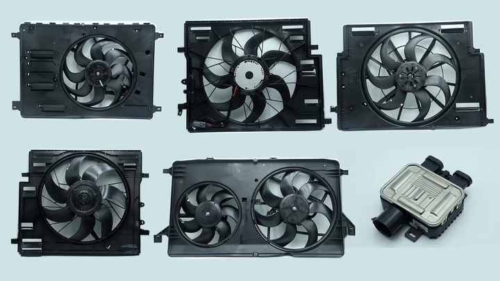 Radiator Cooling Fans for Jaguar XF & XJ - Efficient Cooling