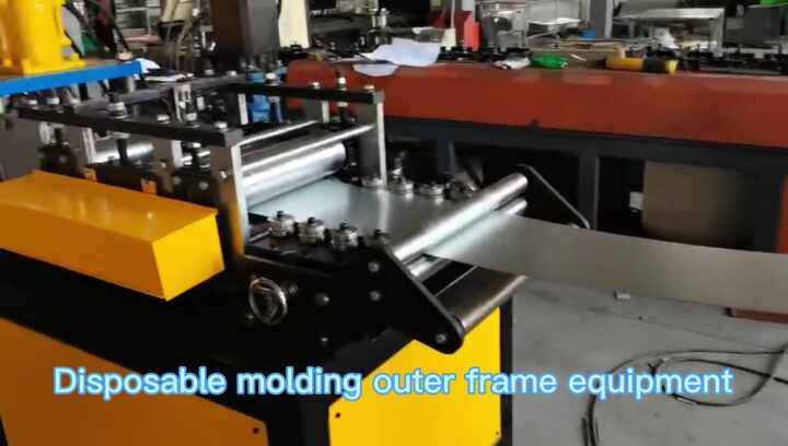 Hvac Square Fire Volume Control Damper VCD Frame Roll Forming Machine ...