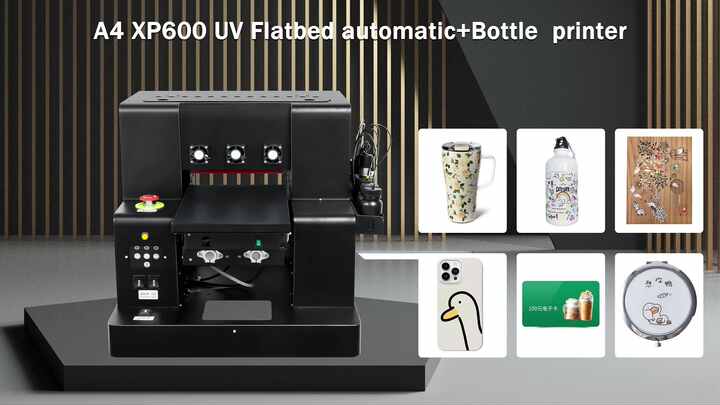 XP600UV A4 Printer - Precision UV Flatbed Printing Machine