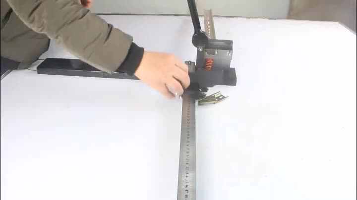 Manual Din Rail Cutter Tools - Al Trunking Cutting Machine for Aluminum ...