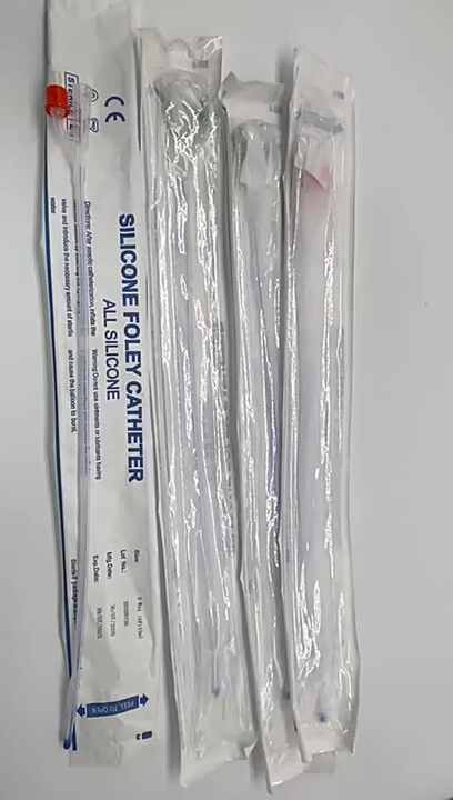 Medical Disposable 2 Way All Silicone Coated Latex Foley Catheter ...