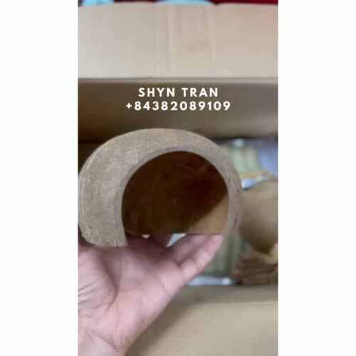Natural Coconut Shell Hamster Nest - Sustainable & Durable