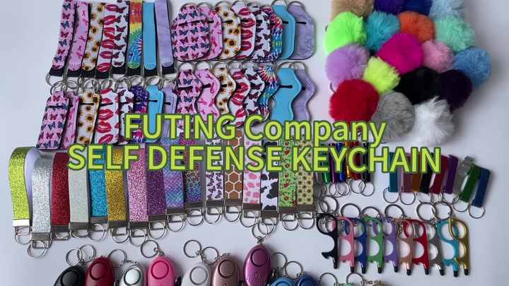 Self Defense Keychain Set for Women & Kids - Safety & Style