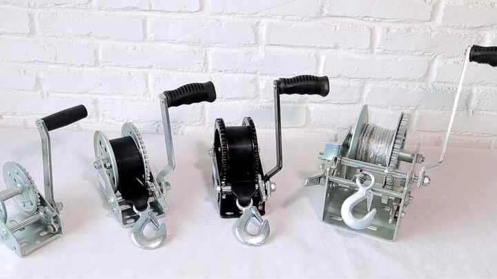 2000 Lb Cable Hand Winch - Ideal for Trailer, Boat, & Truck