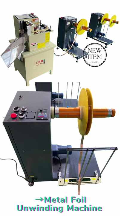 Electric Motor Evs Metal Foil Flexible Copper Film Winder