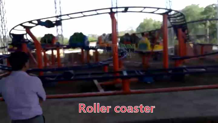 Buy family entertainment cheap roller coaster amusement parks equipment ...