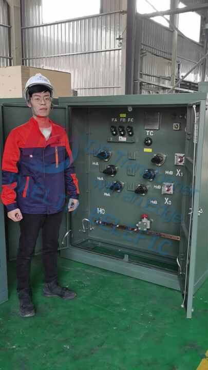 Three Phase Dead Front Oil Type 13.2kv to 480v Transformer