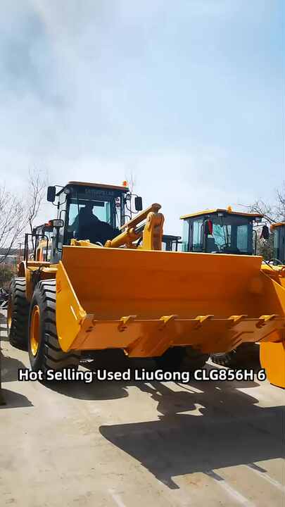 Liugong CLG856H 6 Ton Wheel Loader 165kw Weichai Engine Motor Provided ...