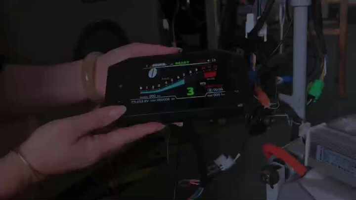 Custom Bike TFT Navigation Display for Electric Motorcycle Ebike ...