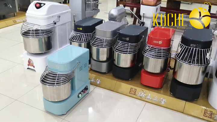 10L Spiral Dough Mixer for Bakery - Ideal for Pizza & Cake Mixing, Low ...
