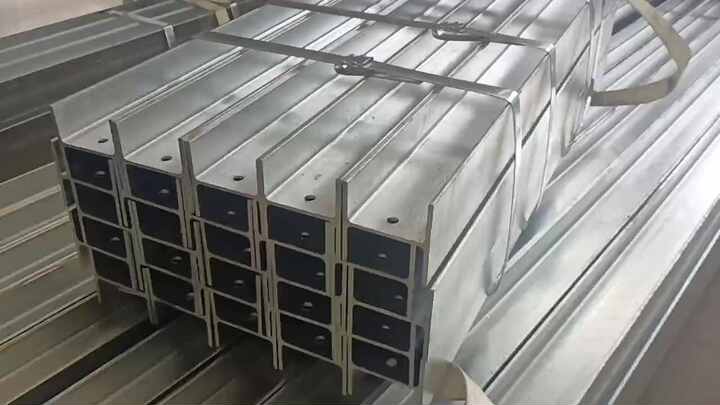 Galvanized Steel H Beam Retaining Wall Posts - Durable & Versatile