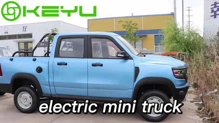 Low price mini pickup for sale Chinese made pickup Changli electric ...