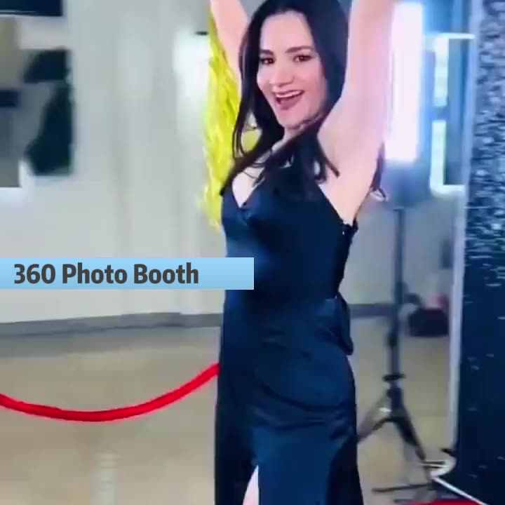 360 Led Photo Booth Backdrop 360 Video Booth Enclosure Fabric Tension ...