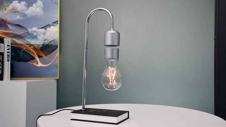 Magnetic Floating Lamp Levitating Light Table Bulb Light for Gift and ...