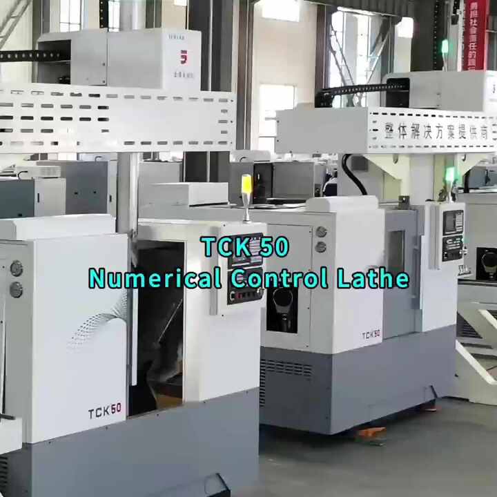 TCK50 Oblique Rail CNC Lathe Turret Machine Tool CNC Lathe Fully ...