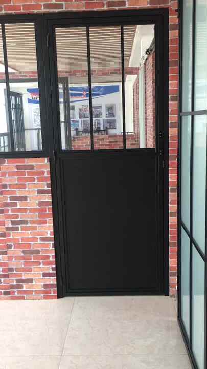 Modern Galvanized Steel Casement Window Grill Design