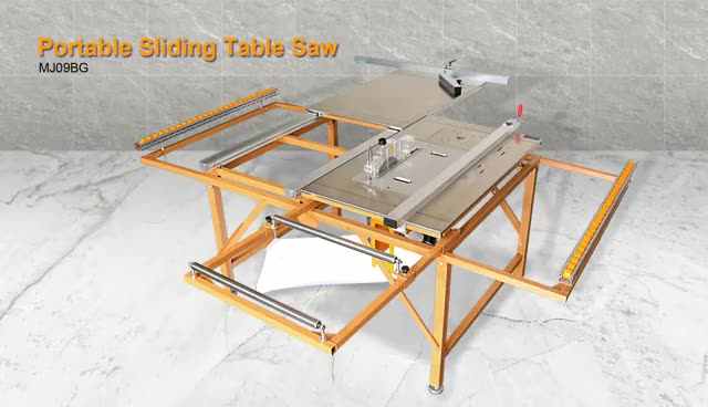 Woodfung MJ09BG portable panel saw machine sliding table saw for sale