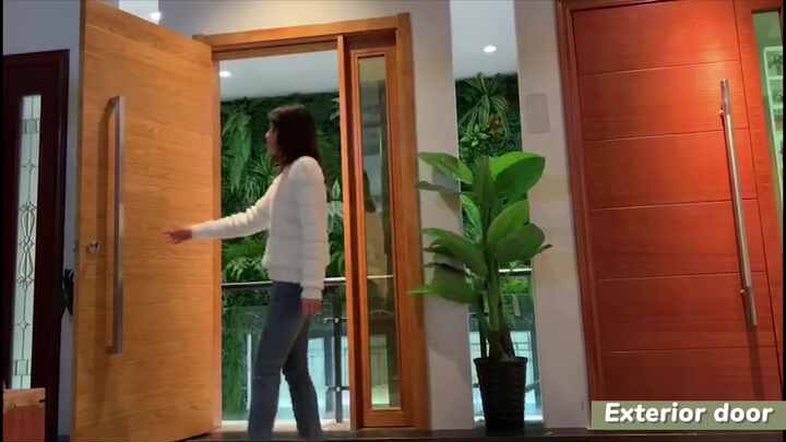 Customized Solid Wood Entry Main Entrance Wooden Doors Front Doors Main ...