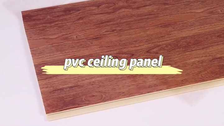 Honduras Grooved Wood PVC Ceiling Panel 250x8mm - Modern Design for ...