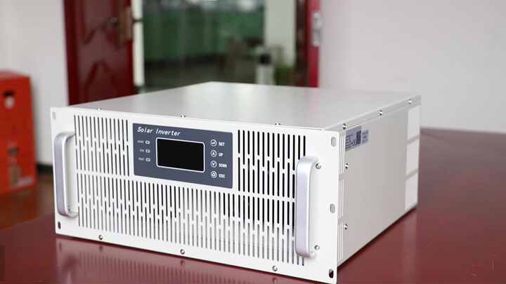 Hybrid Solar System Inverter/charger 6kw 48v Dc 230v Ac Mounted Rack ...