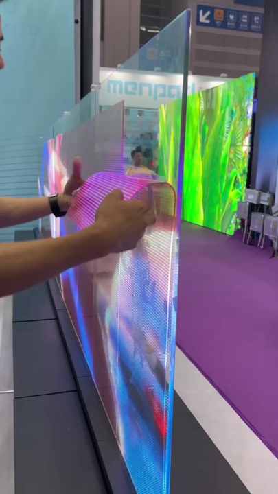 Transparent LED Screens - Flexible Film Display Solutions
